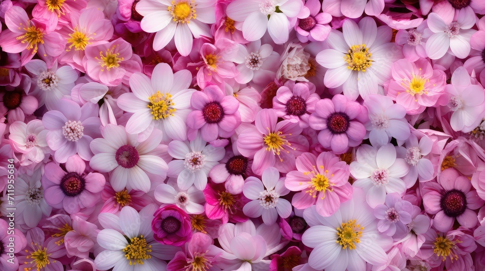 pastel pattern spring background illustration blossom fresh, blooming ...