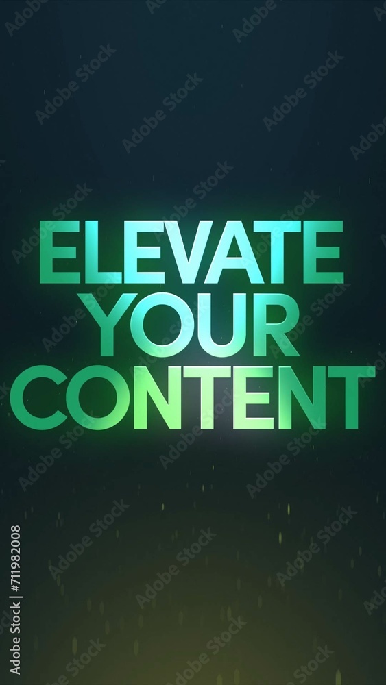 Vertical Big Titles for Epic Trailers with 3 Styles Stock Template ...