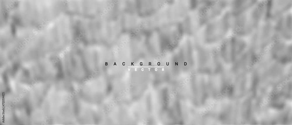 Vector abstract gray blurry background. Surface material with internal ...