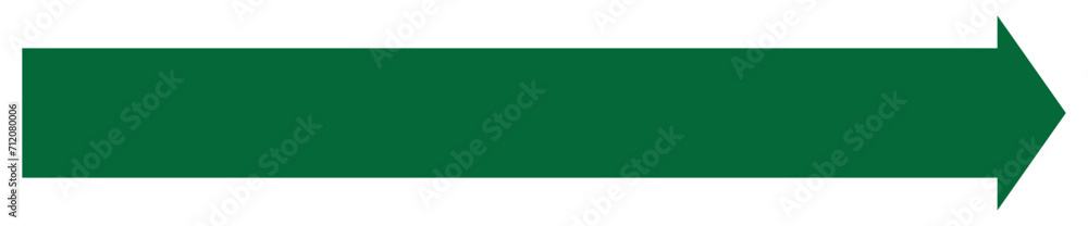 Arrow Long Icon Green | Arrows | Infographic Illustration | Direction ...