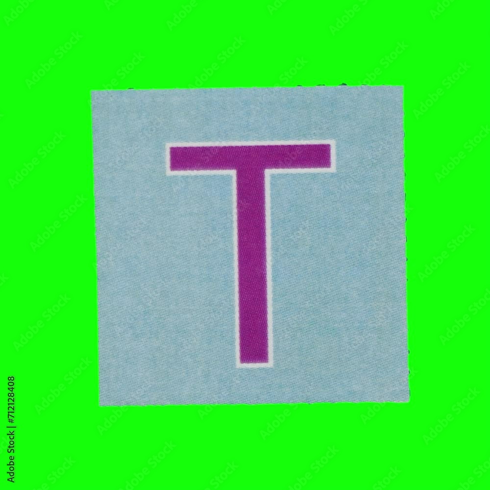 4k A, B, C, D, E, F Letters Animation. Animation of an alphabet with ...