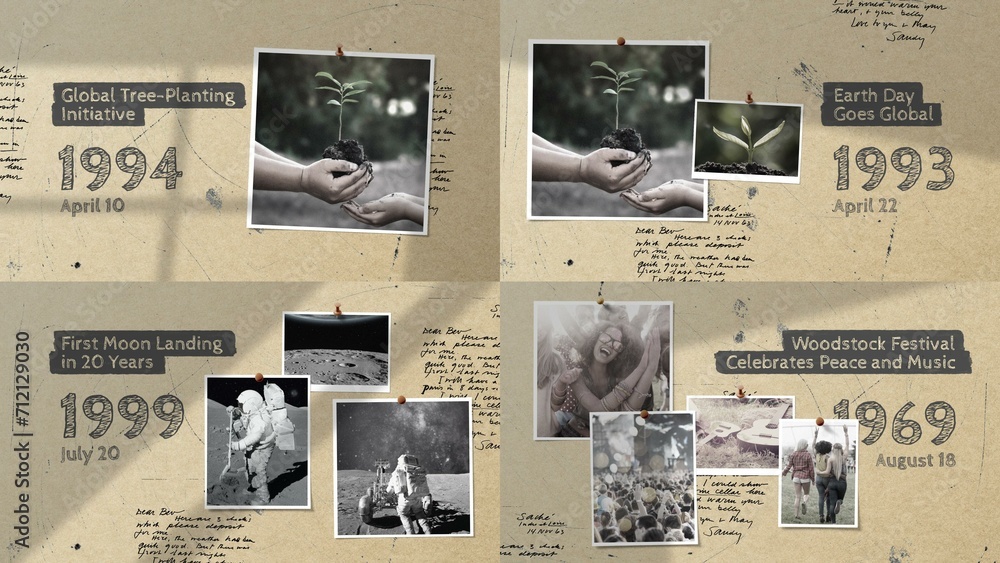 History Documentary Slideshow Video Template Stock Template | Adobe Stock