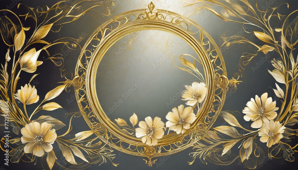 golden frame.the lavish elegance of this collection, presenting ...