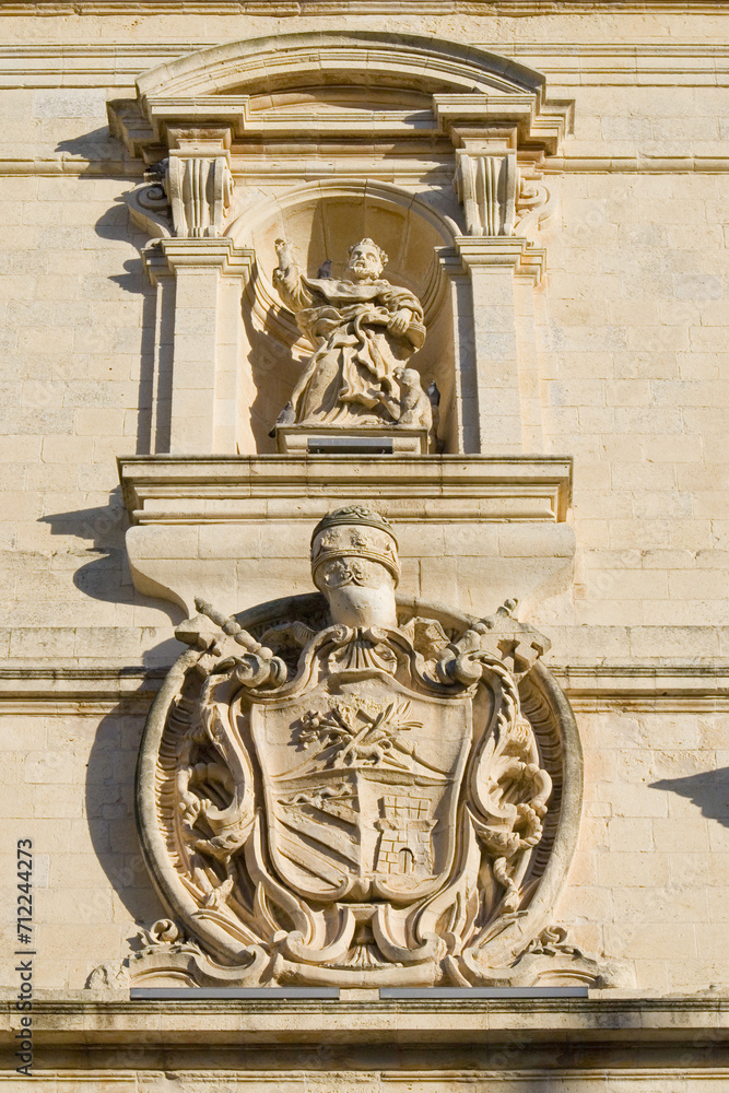 Coat of arms of Church of St Dominic and Blessed Virgin in Rabat, Malta ...