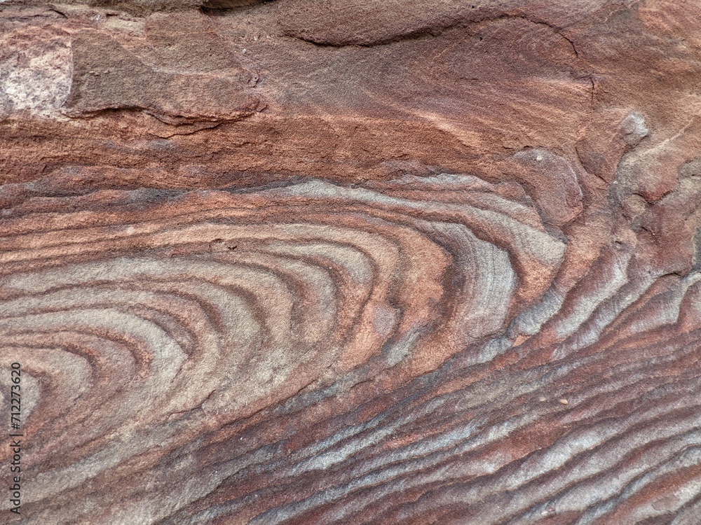 beauty of sand stone pattern of stones in Petra valley in one of many ...