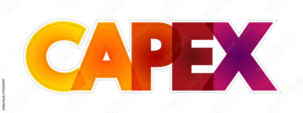 CAPEX Capital Expense - money an organization or corporate entity ...
