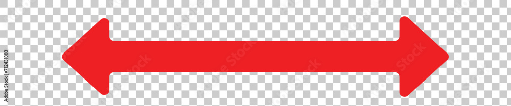 Arrow Long Icon White Arrows Infographic Illustration Direction Symbol ...