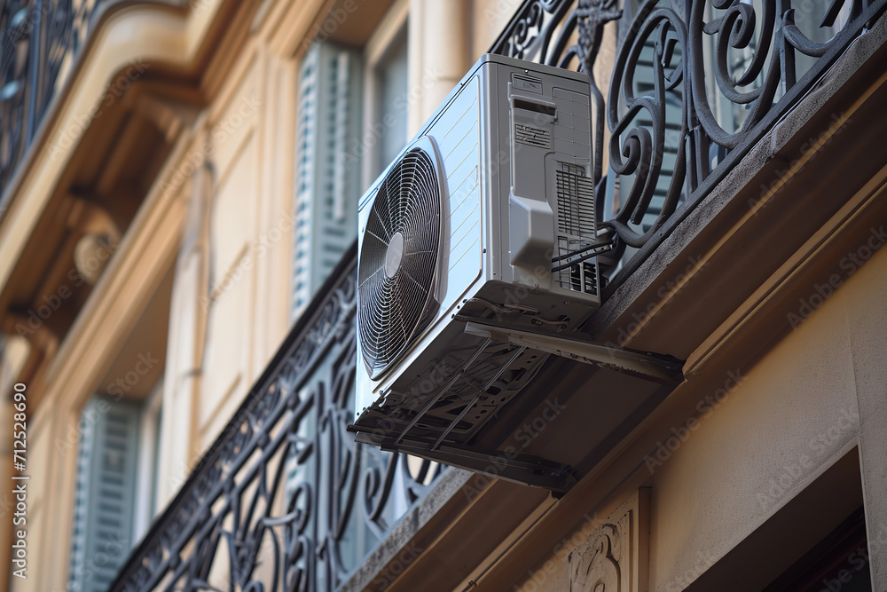 A historic building undergoes a modern upgrade with the installation of ...