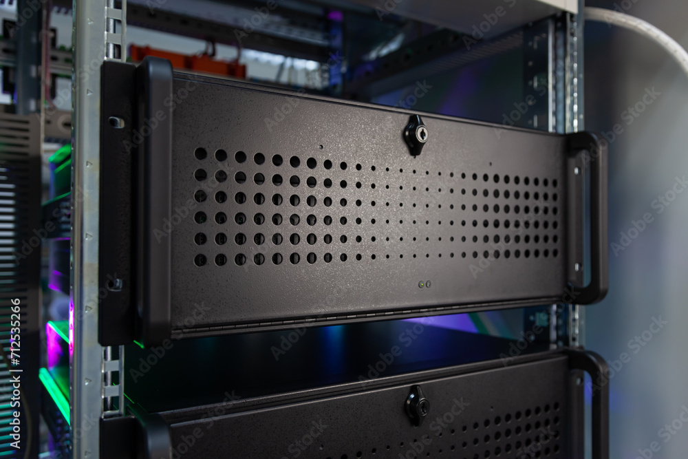 Rack Servers and Supercomputers, Modern Telecommunications, Artificial ...