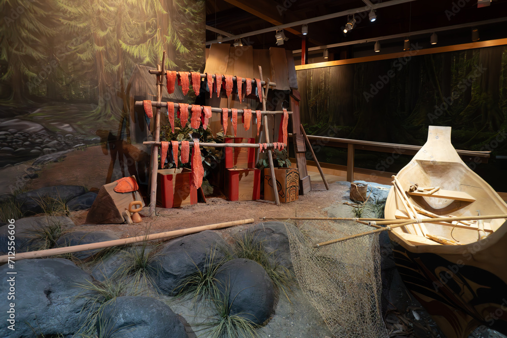 Ketchikan, Alaska: Southeast Alaska Discovery Center. Fish camp ...