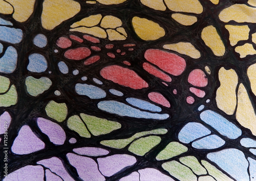 Içmeler. Marmaris, Turkey. Neuro graphic drawing on paper. Handmade ...