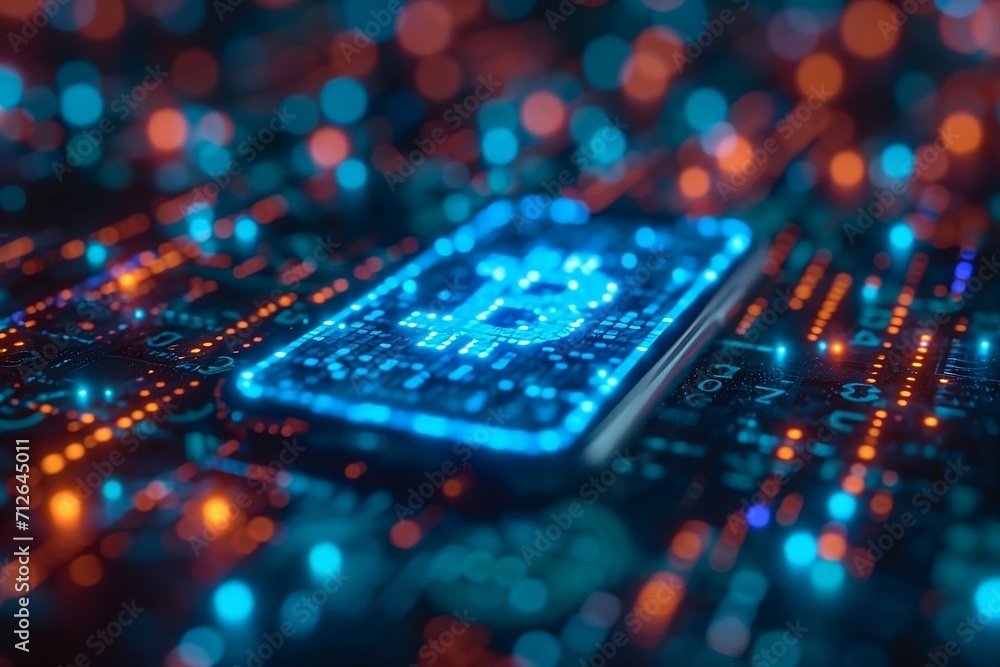 E-wallet Evolution. Cash to code: banknotes transforming into digital ...