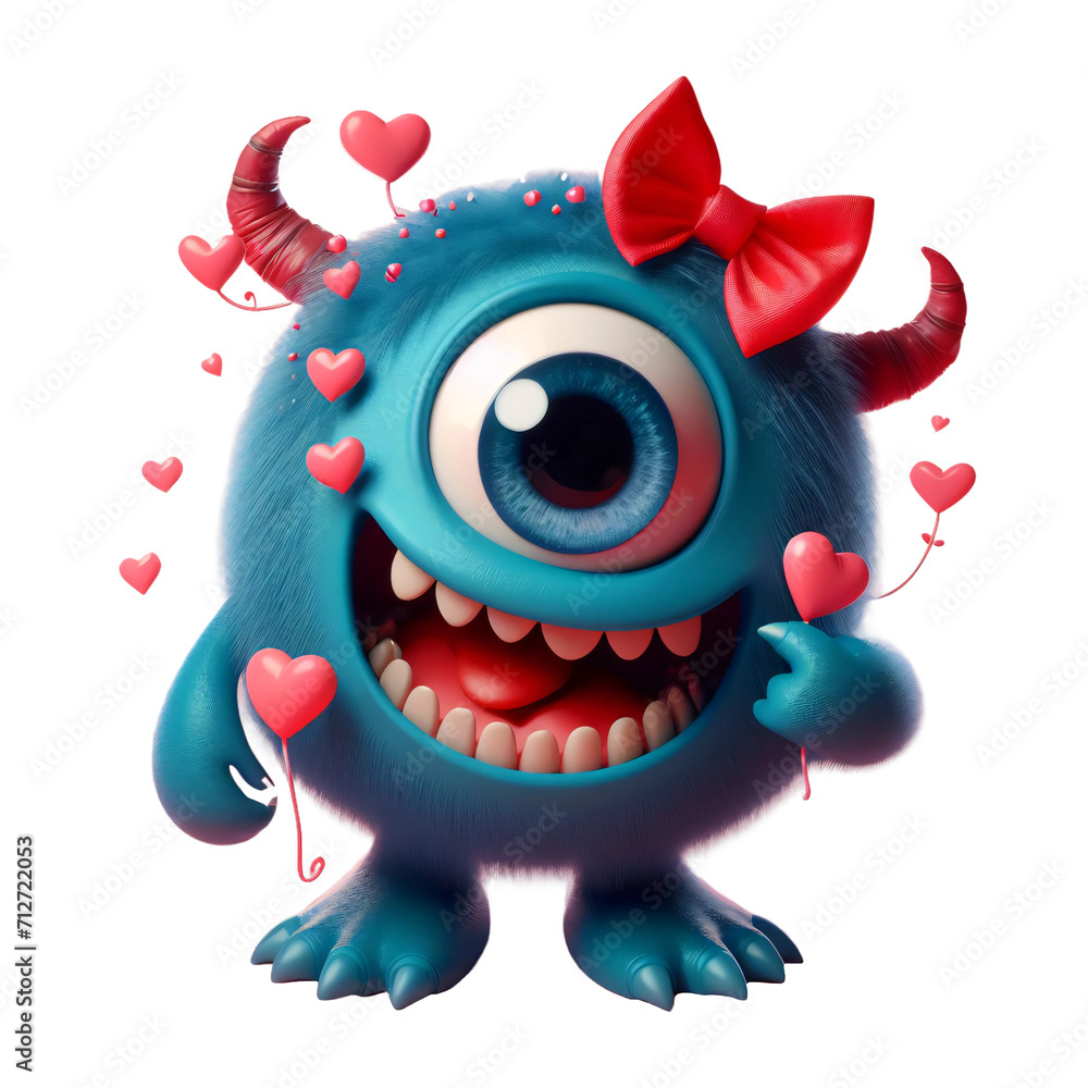 Valentine Cookie Monster INC Be Mine png, funny valentines monsters inc ...