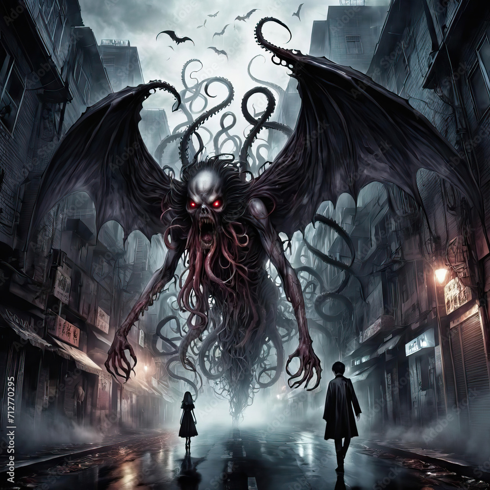 Colorful and Dark Realistic Terrifying Children Nightmares - Horror ...