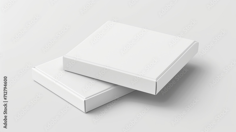 Discover a sleek white box - mockup for versatile, realistic product ...
