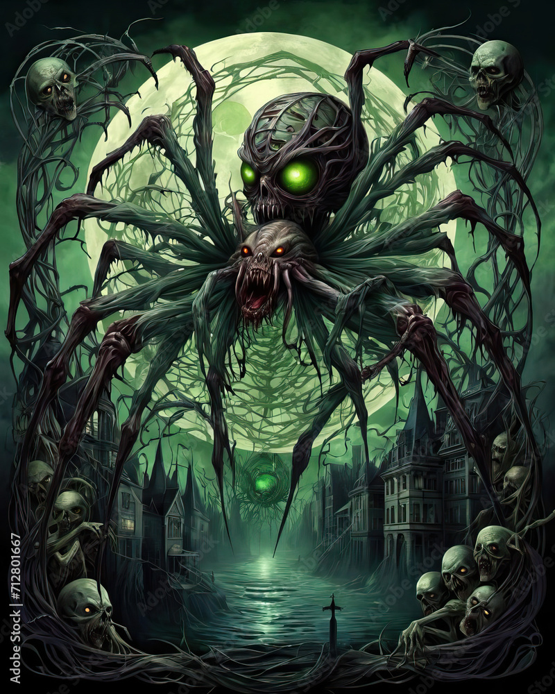 Nightmarish Art Nouveau Horrors - Terrifying children nightmares with ...