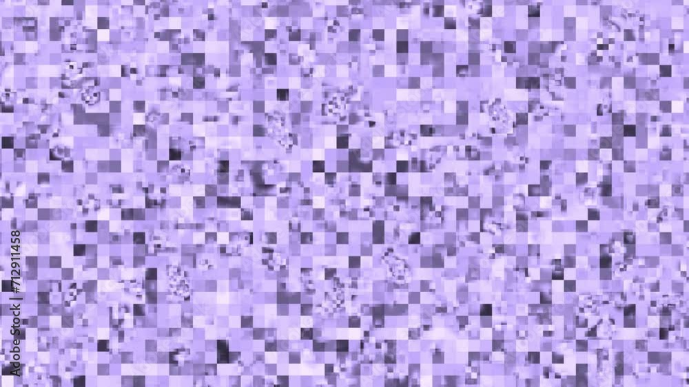 Mosaic Simple Moving Background. Hexagonal Slow Movement. moving blocks ...
