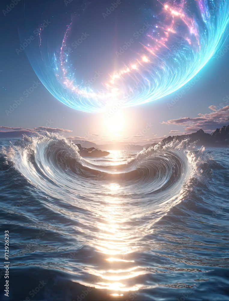 Hypnotic Psychedelic Trip - Ethereal Light, Waves, and Transcendent ...