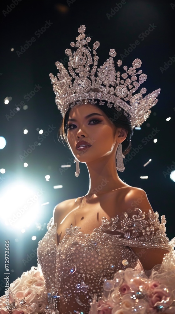 Beauty pageants models. Stock Photo | Adobe Stock