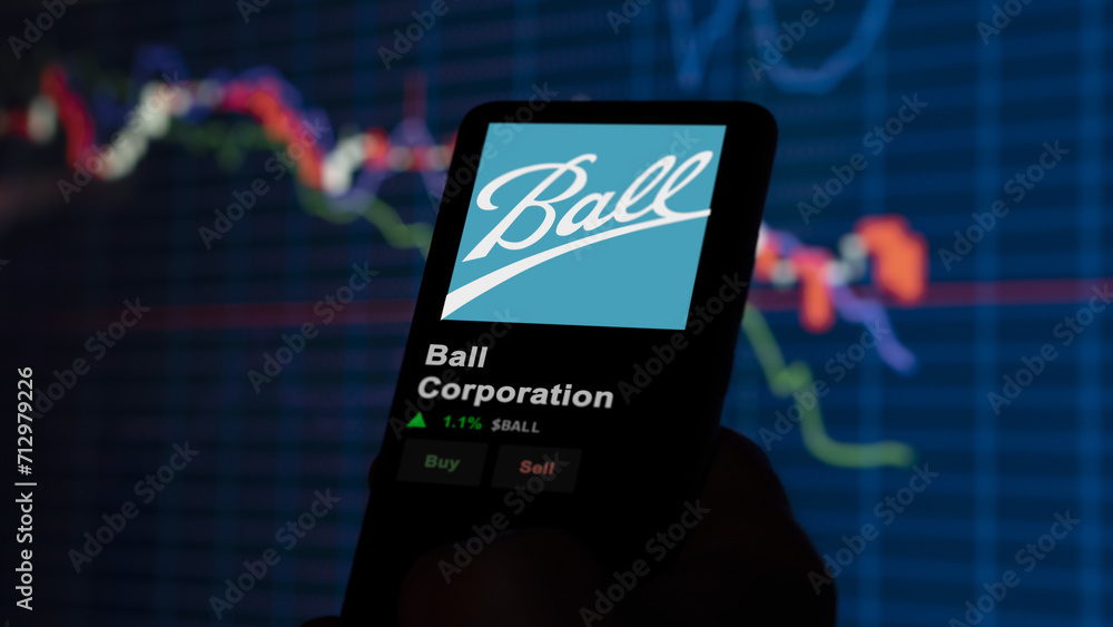 January 15th 2024 Broomfield, Colorado. The logo of Ball Corporation on ...