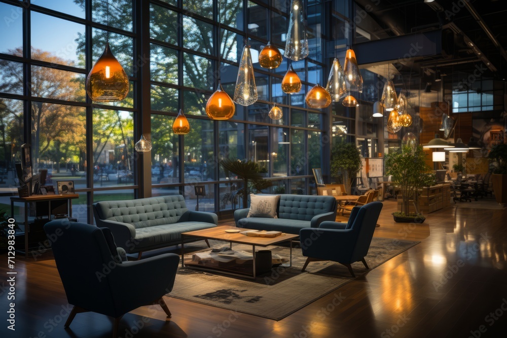 Company's physical office space transformed into a collaborative hub ...