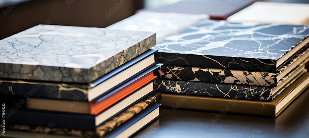 Vintage elegance swirling patterns and aged textures of antique book s ...