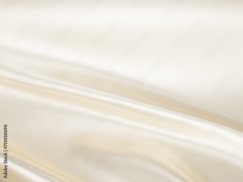 Wedding white gold fabric silk luxury smooth waving cloth soft ...