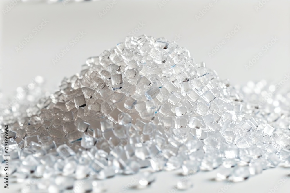 Transparent PVC granulate, recycled plastic granules, biodegradable ...