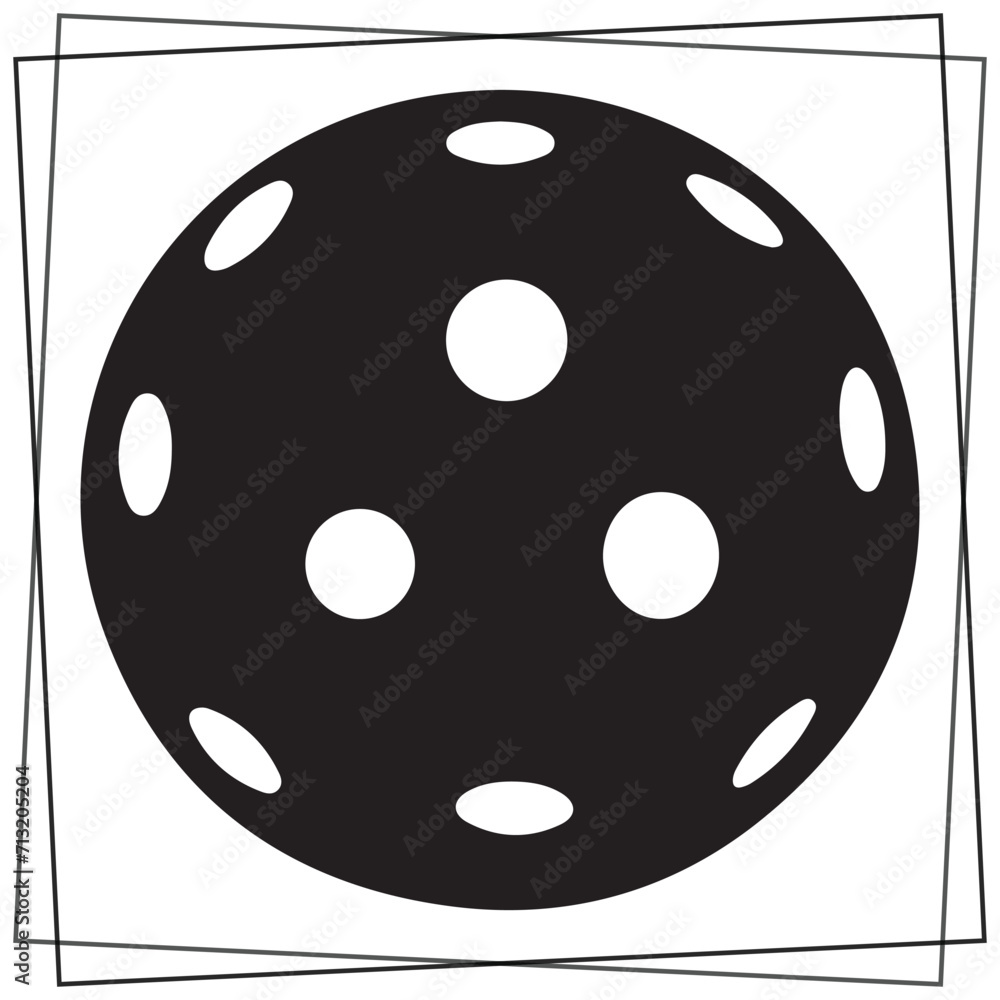 Vetor de Pickleball Silhouette, cute Pickleball Vector Silhouette, Cute ...