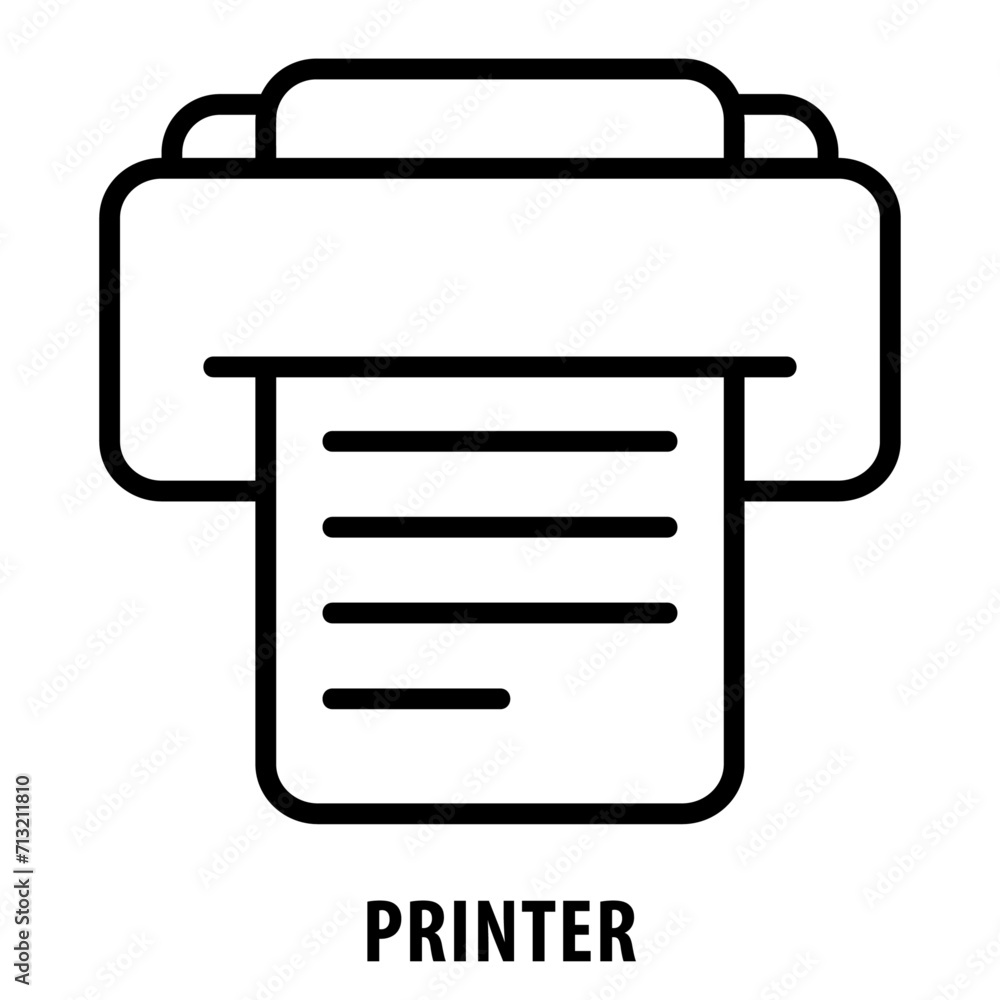 Printer, icon, Printer, Printing Device, Print Machine, Printing ...