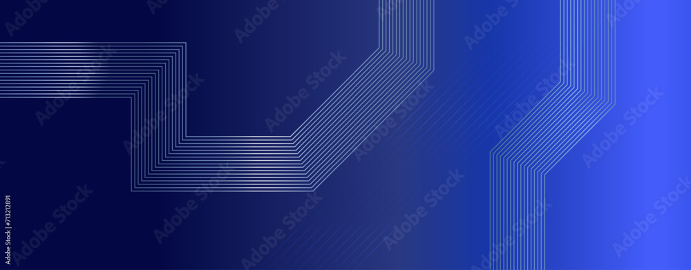 Premium blue line background design, eye-catching horizontal background ...
