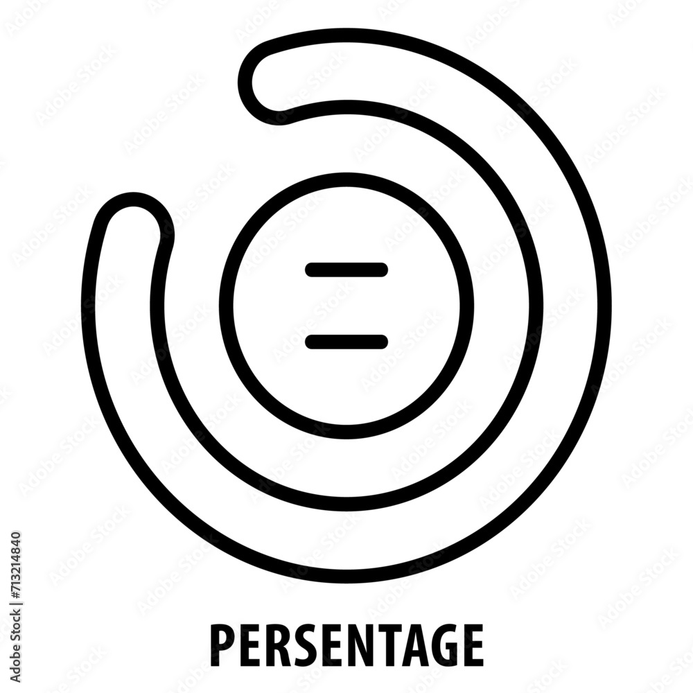 Persentage, icon, Percentage, Percent, Ratio, Proportion, Share ...