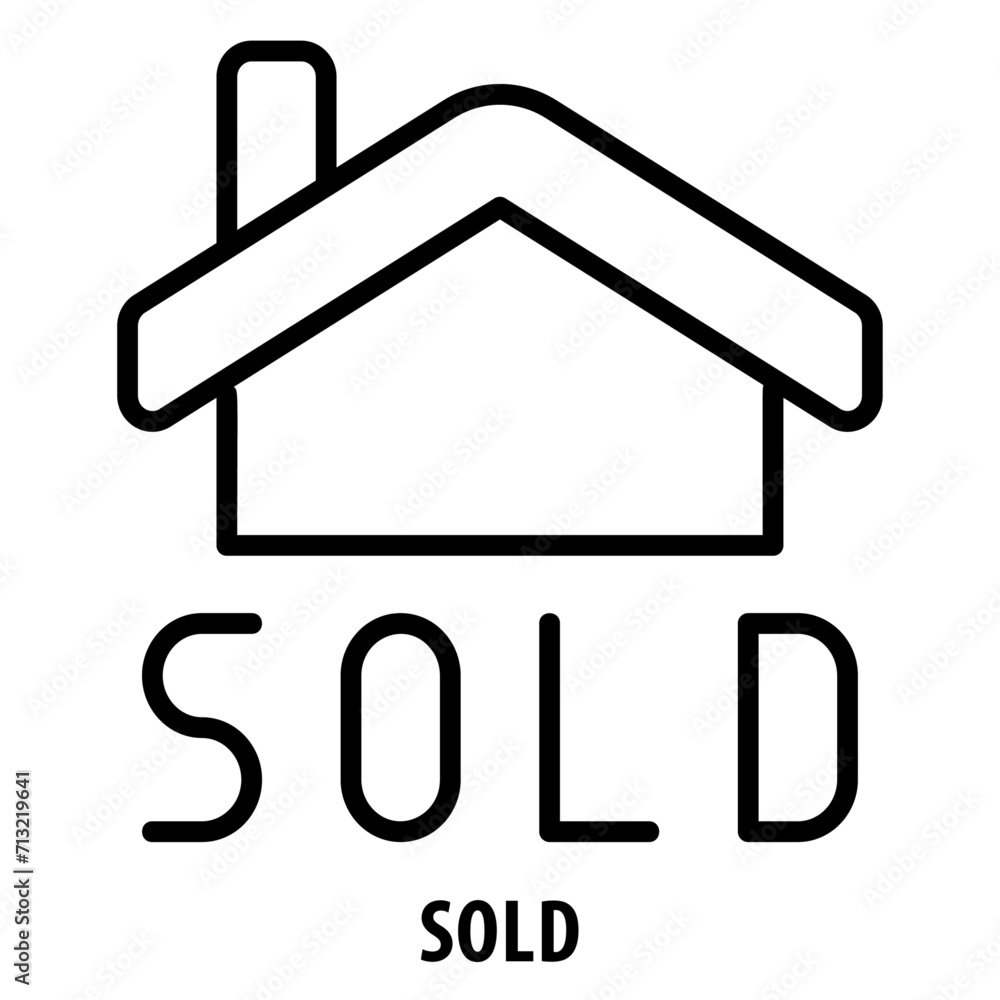 Sold, icon, Sold, Sale Completed, Sold Icon, Purchase, Transaction ...