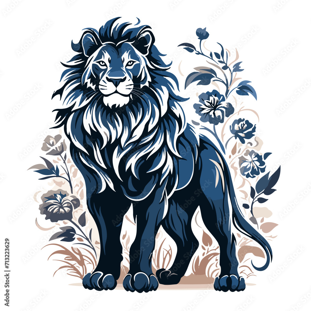 lion face, lion illustration, lion png, lion svg, lion vector, tiger ...