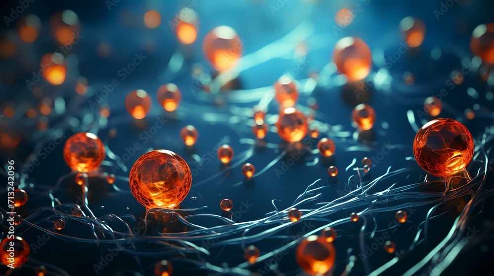 Human Head Anatomy in Medical Background with X-ray Overlay Stock ...