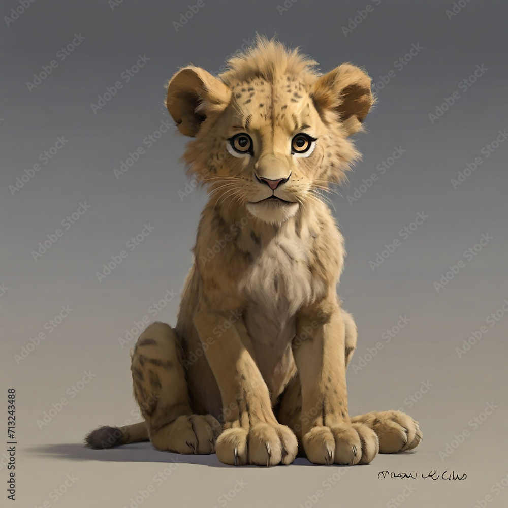 Masai Lion Studio Ghibli-Inspired Animation Character Sheet AI ...