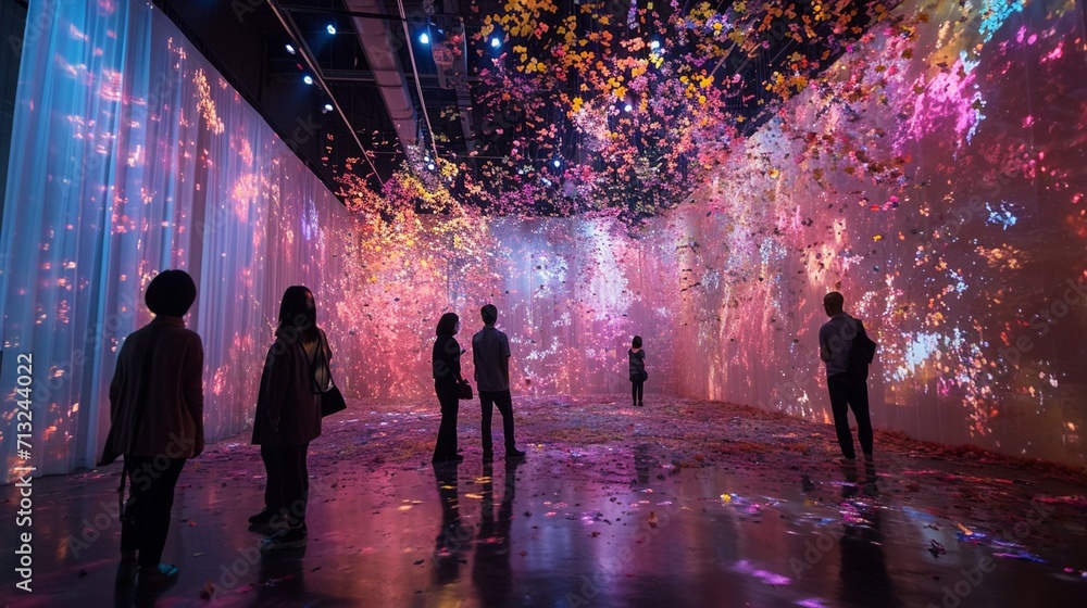 Blossoming Expressions: Pop-Up Art with Contemporary Painters amidst ...