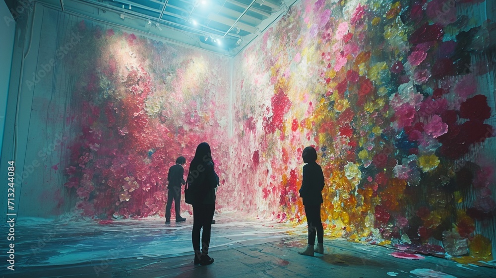 Blossoming Expressions: Pop-Up Art with Contemporary Painters amidst ...