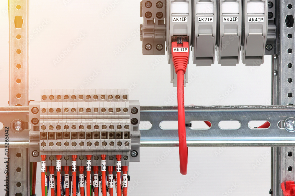 Electrical pass-through terminals for connecting copper mounting wires ...