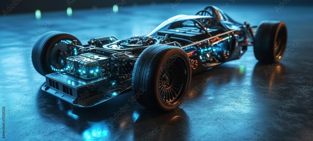 3D graphics rendering showing a fully developed prototype of an ...