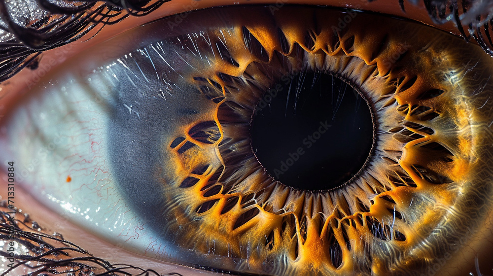 An artistic close-up photograph capturing the intricate details of a ...