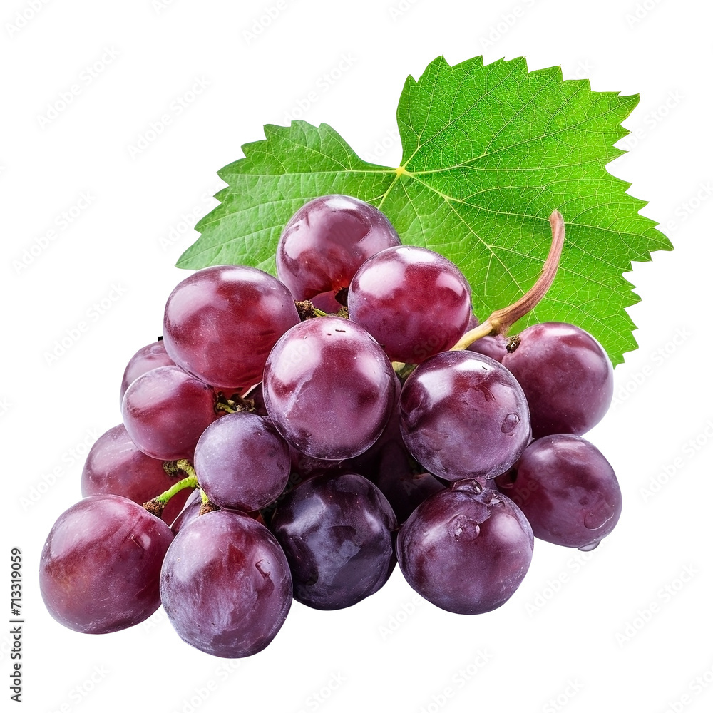 grapes on transparent background Stock Photo | Adobe Stock
