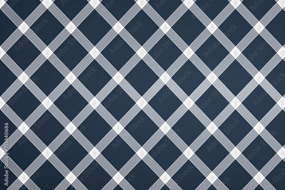 Navy argyle and gray diamond pattern, in the style of minimalist ...