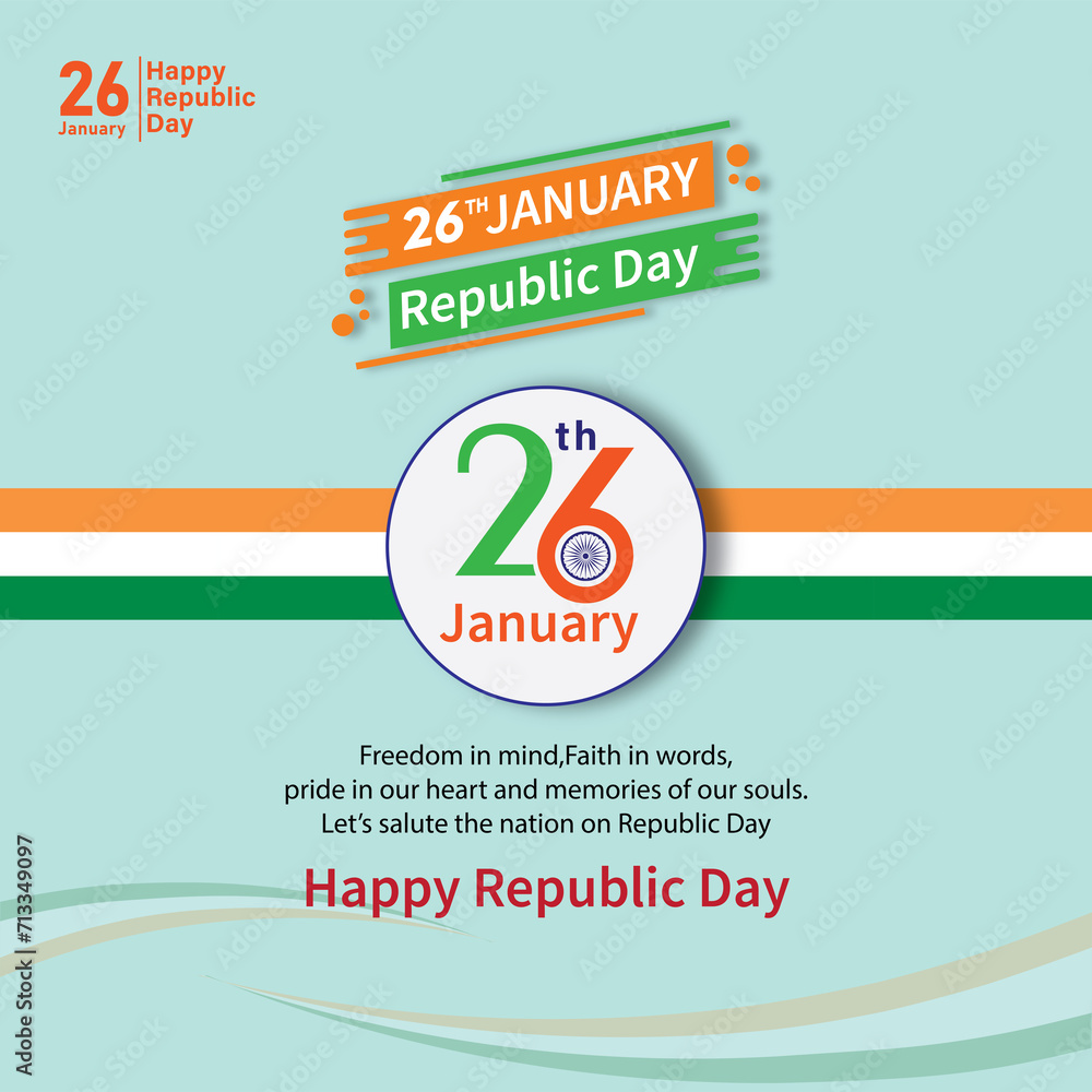 happy republic day wishes background, republic day poster, 26th january ...