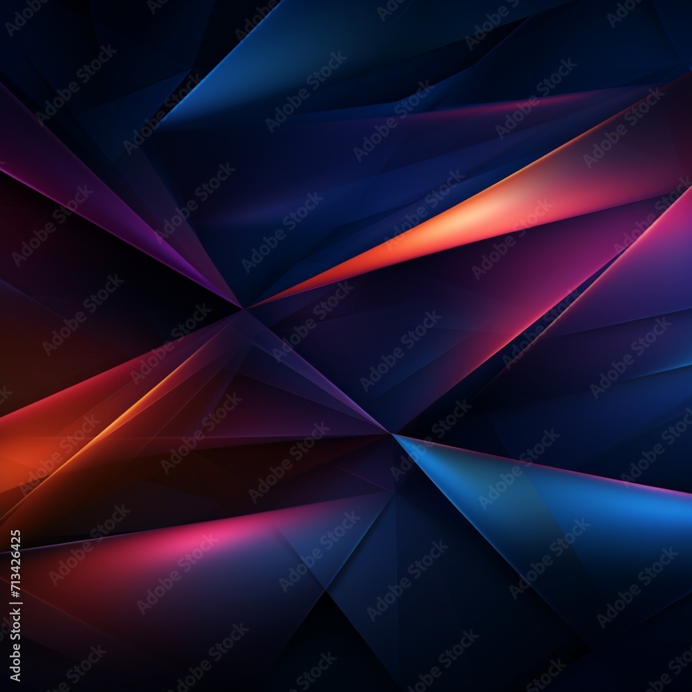 Dark computer desktop background material design Ai generated art Stock ...