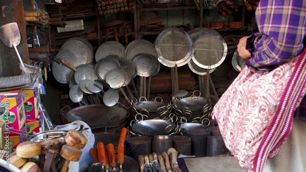 June 28th 2023, Uttarakhand, India. Different types of metal work tools ...