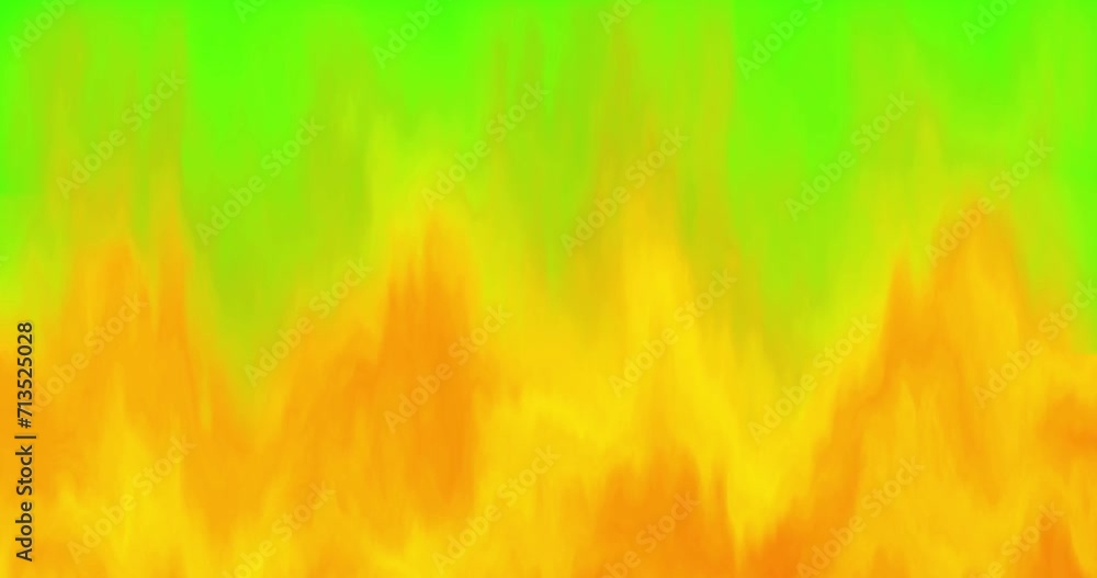 Vidéo Stock 4k Flames are burning with a massive fire on the chroma key ...