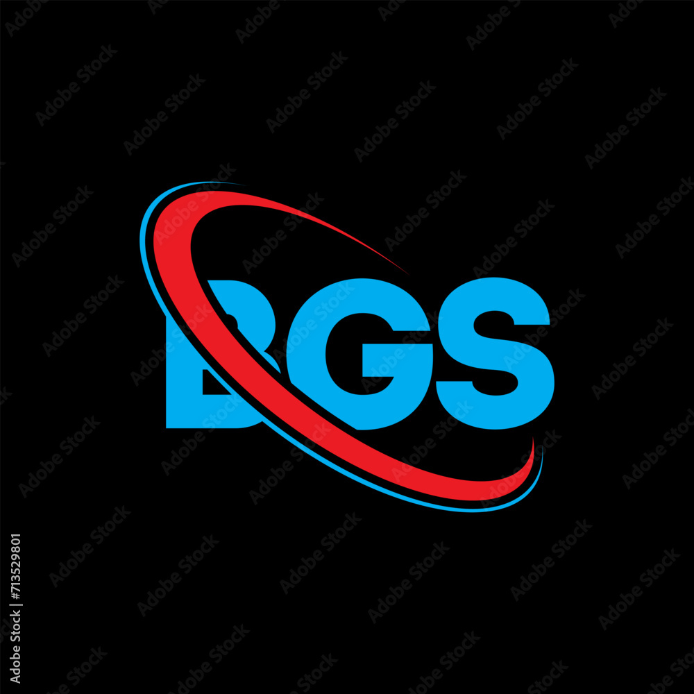 BGS logo. BGS letter. BGS letter logo design. Initials BGS logo linked ...