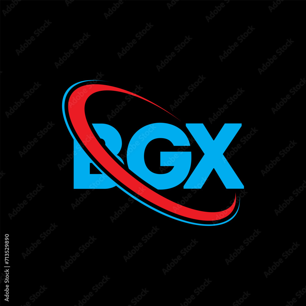 BGX logo. BGX letter. BGX letter logo design. Initials BGX logo linked ...