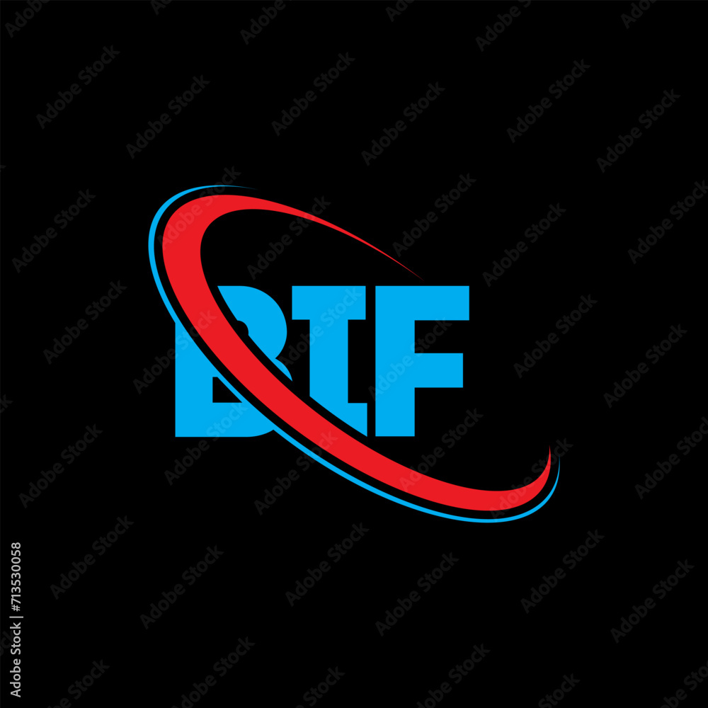 BIF logo. BIF letter. BIF letter logo design. Initials BIF logo linked ...
